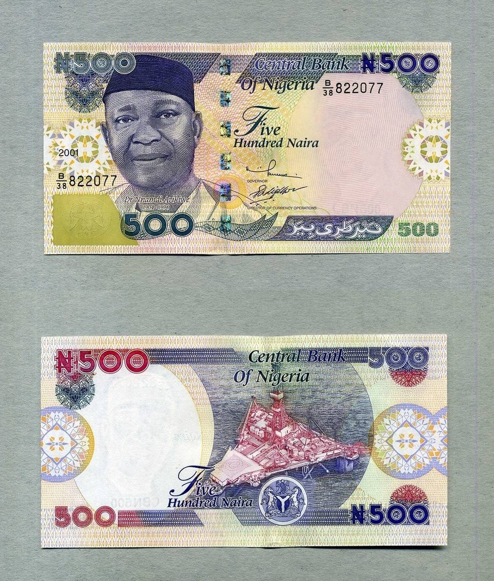Nigeria 500 Naira 2001 P.30a unc / GEM UNC | MA-Shops
