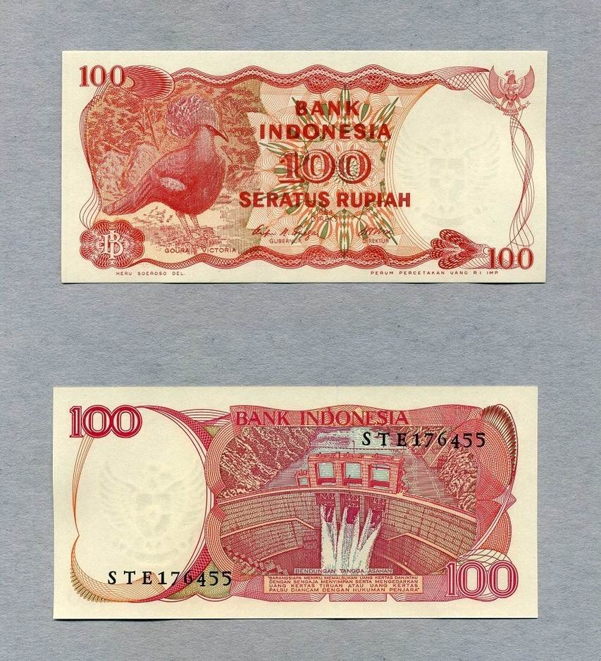 Indonesien 100 Rupiah 1984 P.122b unc / GEM UNC | MA-Shops