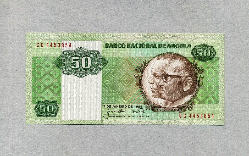 Angola 50 Kwanzas 1984 P.118 unc / GEM UNC | MA-Shops
