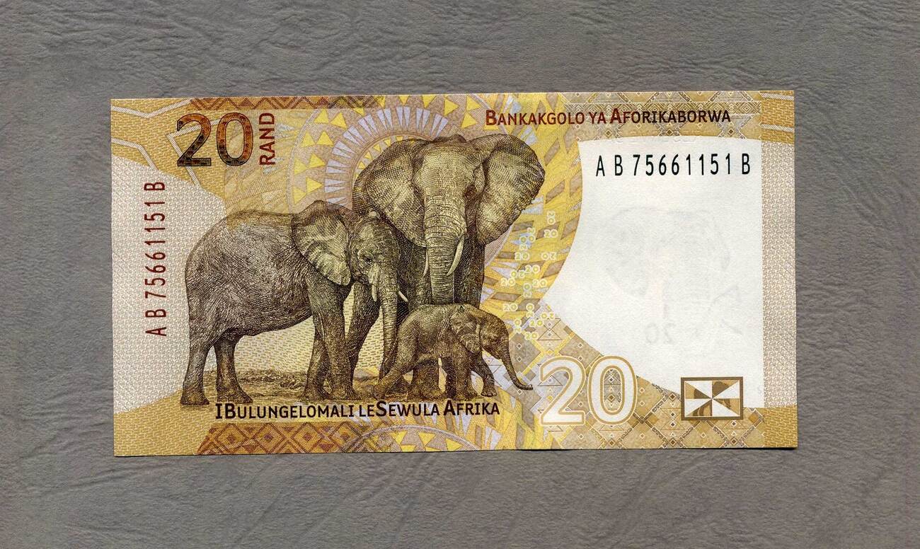 Südafrika 20 Rand - Serie 2023 - unc / GEM UNC | MA-Shops
