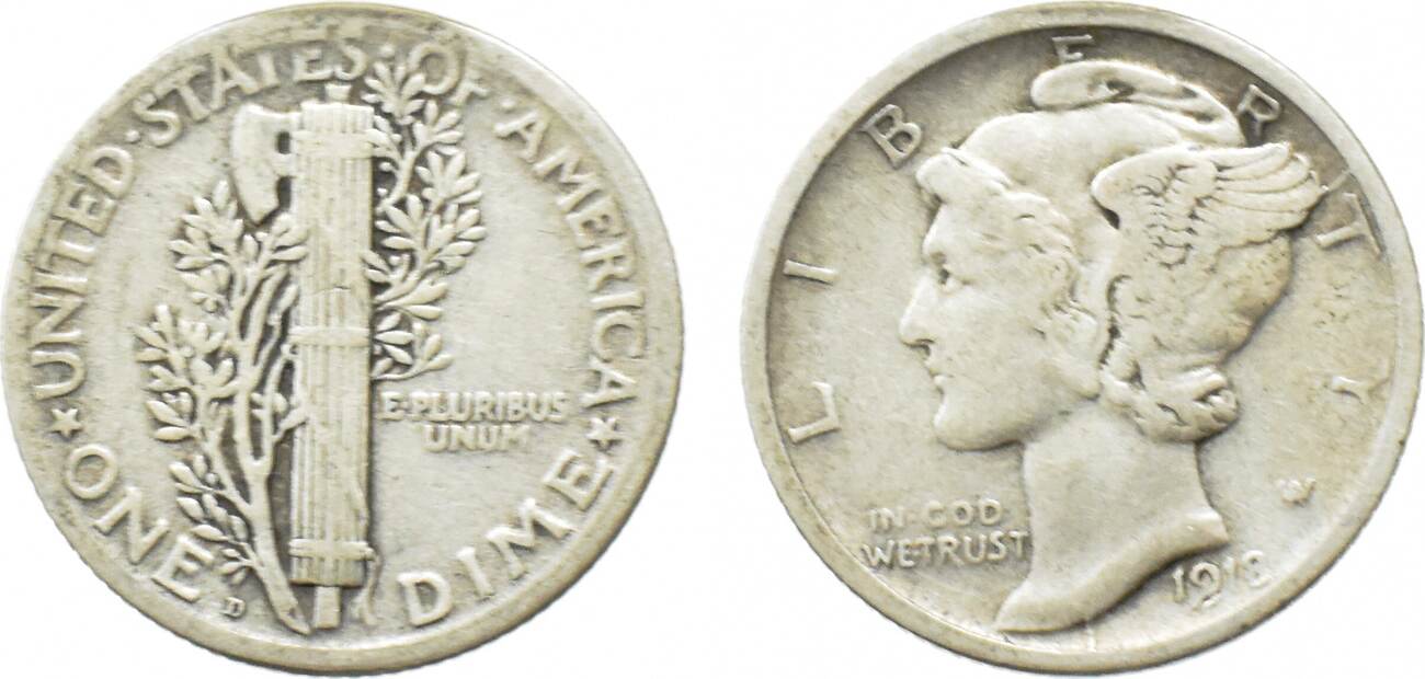 USA Dime 1906 VF | MA-Shops