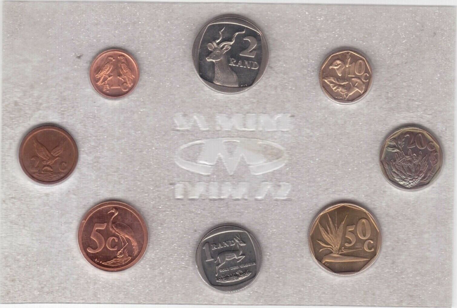 1 CENT 1990 PW SOUTH AFRICA RARE EXTREMELY MINT 8 DIF COINS SET 2 1-cent-1990-pw-south-africa-rare-extremely-mint-8-dif-coins-set-2