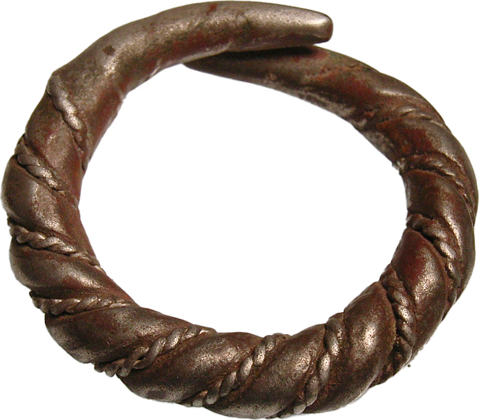 Superb Viking finger ring made of silver, Norsemen - Scandinavian ...