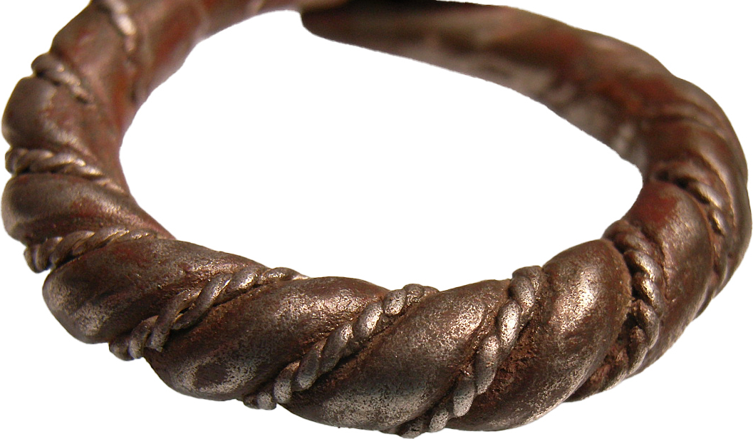 Superb Viking finger ring made of silver, Norsemen - Scandinavian ...