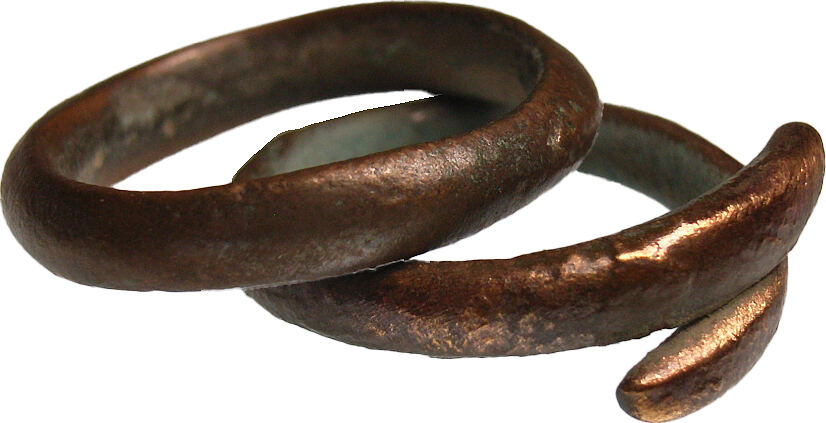 Bronze Age ring money Protomoney Bronze rings, warriors and traders ...