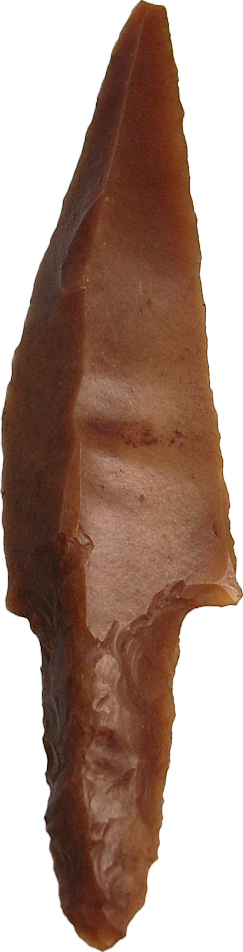 Large Neolithic arrowhead from Flint, Denmark Neolithic collection rare ...