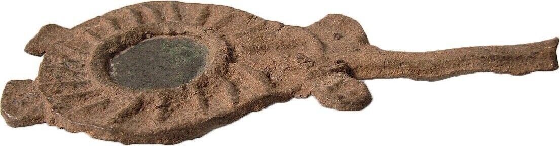 Roman splendor - lead mirror with relief decoration, ROMAN COLLECTION ...