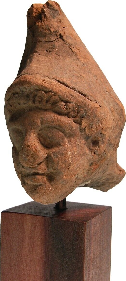 Ancient Egypt, Graeco-Roman period Terracotta head of Attis. 1st ...