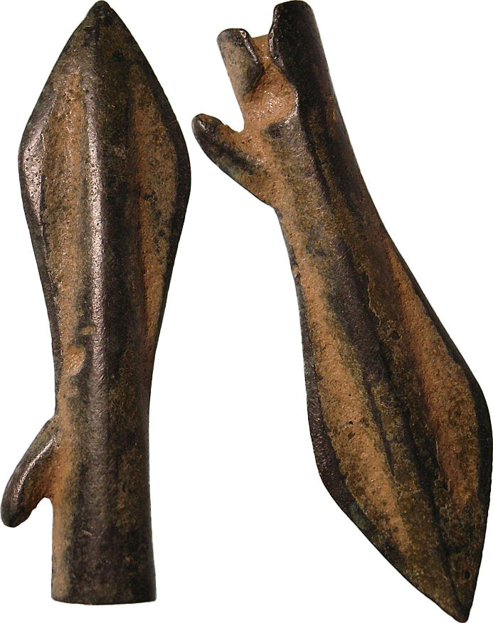 Greco-Roman arrowhead with barbed bronze, ANTIQUE COLLECTION, rare | MA-Shops