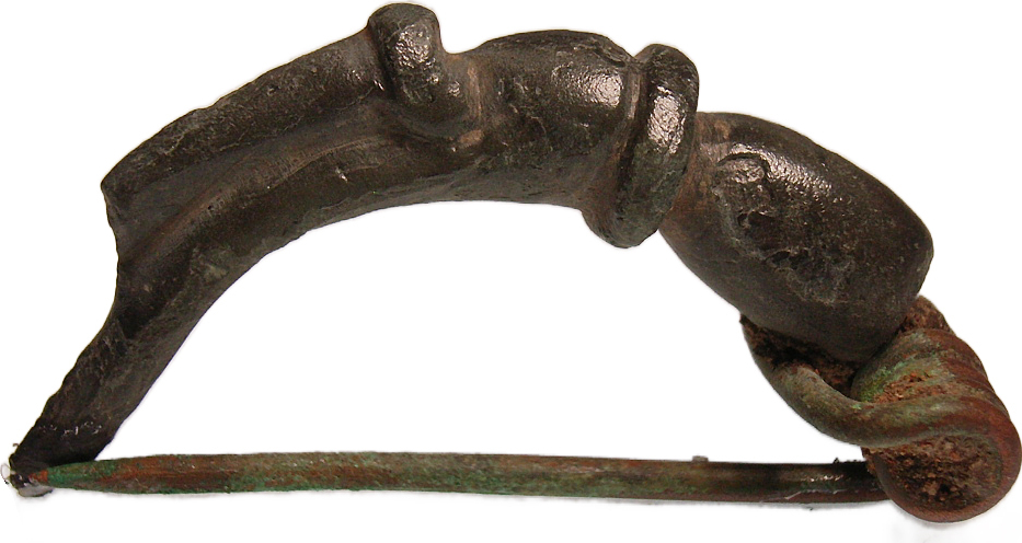 Rare Celtic bird head brooch, antique Celtic collection, La Tène period ...