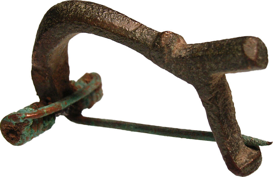 Roman badger brooch animal brooch made of bronze, garment brooch brooch ...