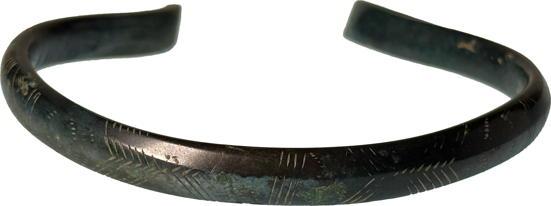 Magnificent example of a bracelet with incised decoration from the ...