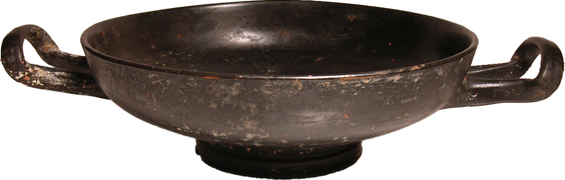 Ancient Greek drinking bowl Kylix with decoration Magna Graecia ...