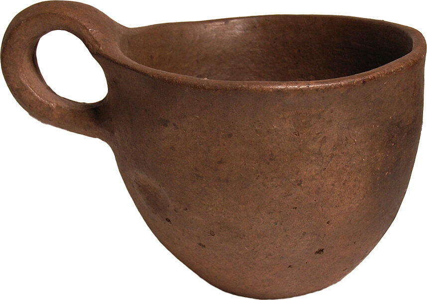 Handle cup from the Lusatian culture, Bronze Age collection of Germanic ...