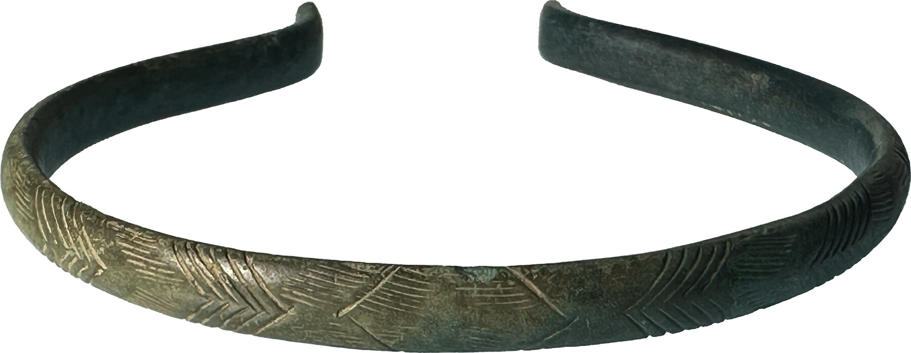 Magnificent example of a bracelet with incised decoration from the ...