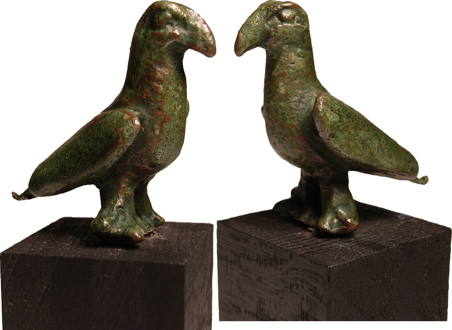 Roman eagle figure made of bronze, excellent, Roman antiques collection ...