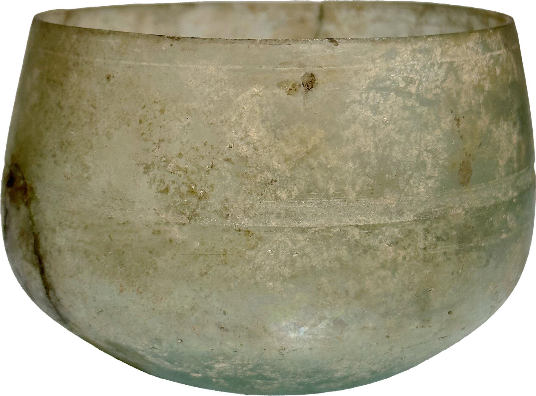 Roman glass cup, drinking cup in beautiful condition, antique glass ...