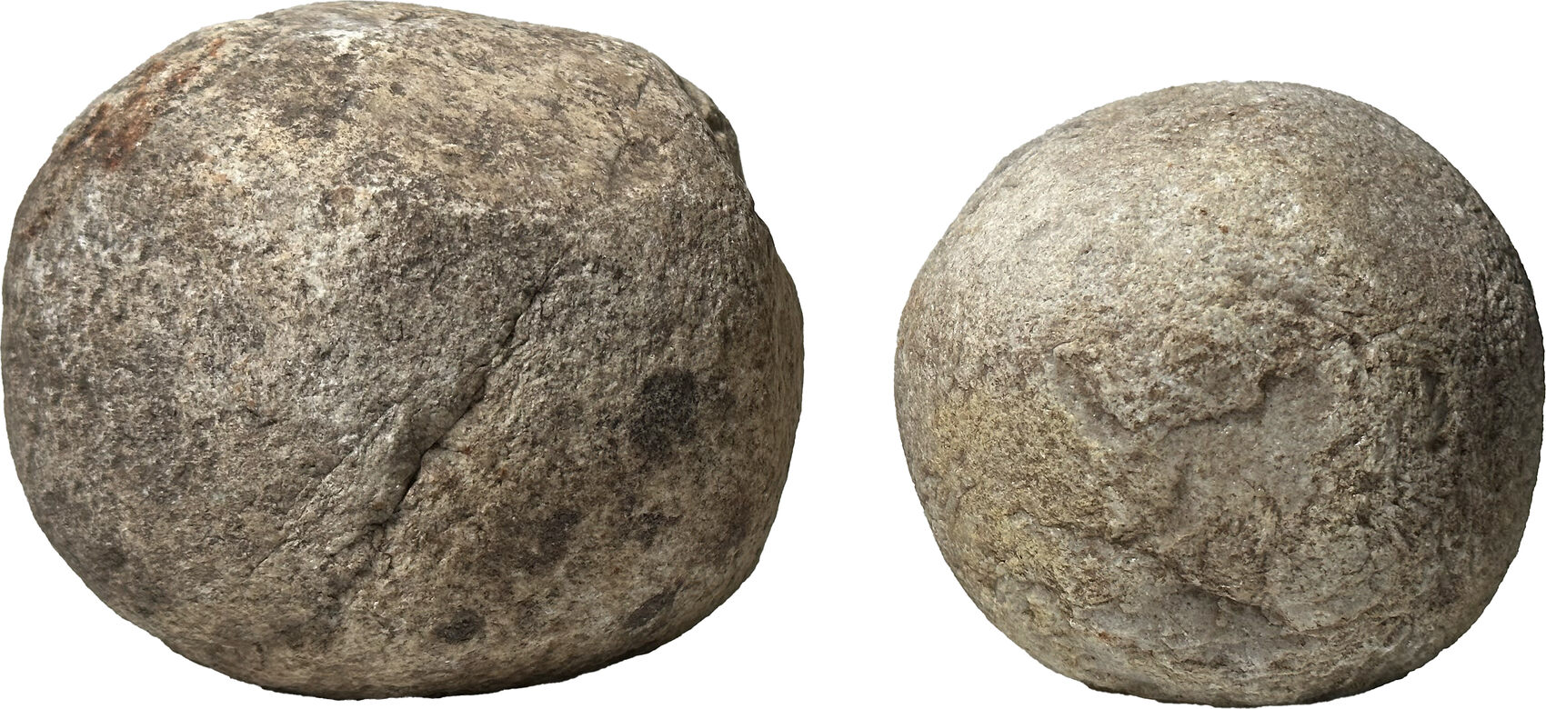 Neolithic grinding stones made of granite, Denmark collection ...