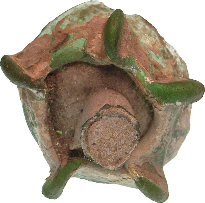 Roman glass vessel lid, antique glass estate from France Roman ...