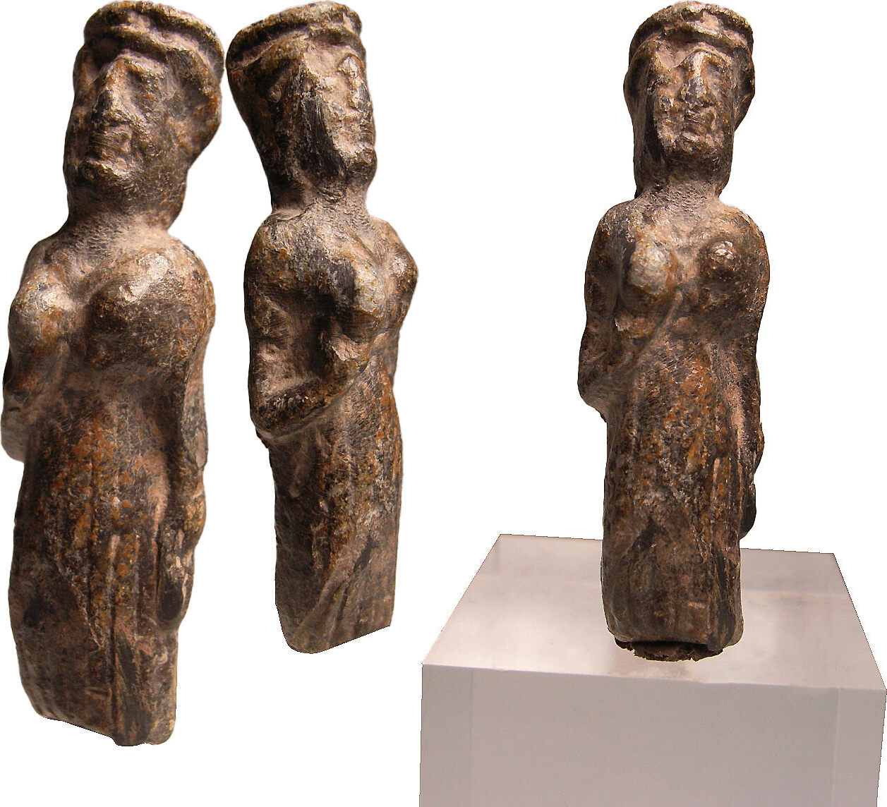 Roman bronze figure fertility, goddess? Ancient collection Roman Empire ...