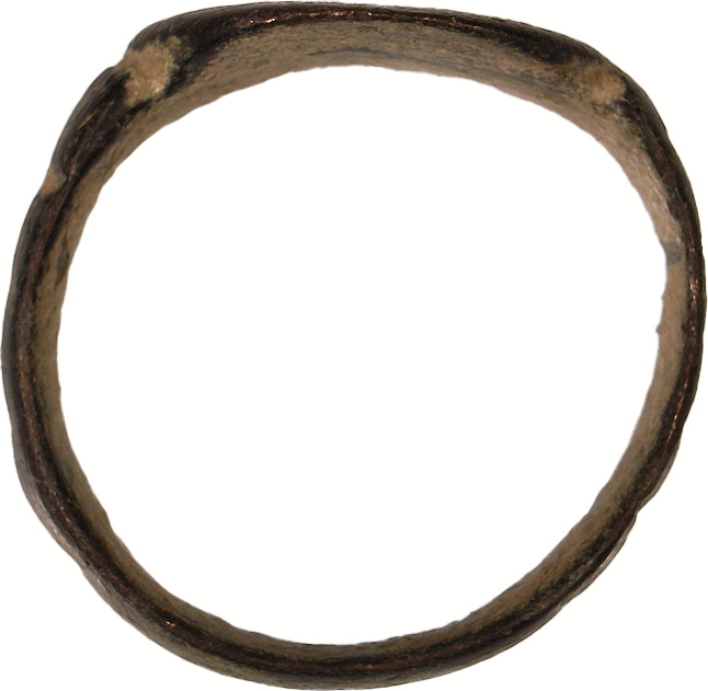 Roman-Byzantine finger ring with pentagram made of bronze, Dutch ...