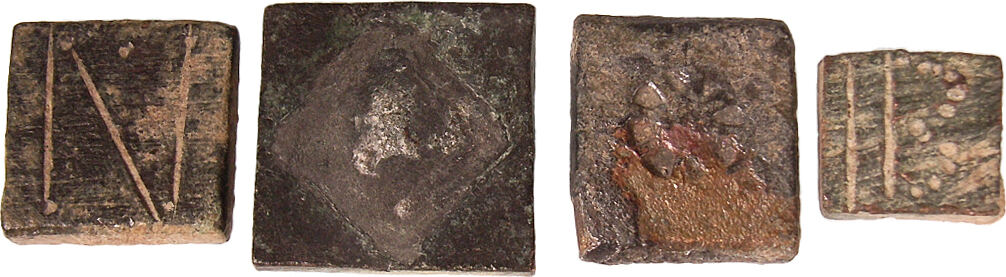 Roman Byzantine weights lead, bronze with decoration, Byzantium ...