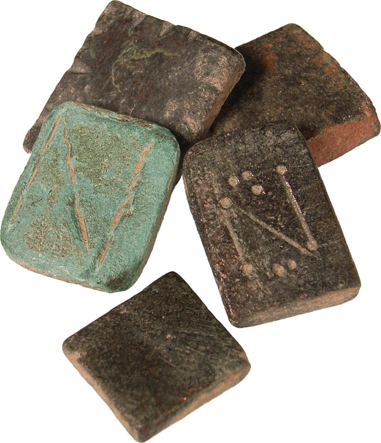 Roman Byzantine weights lead, bronze with decoration, Byzantium ...