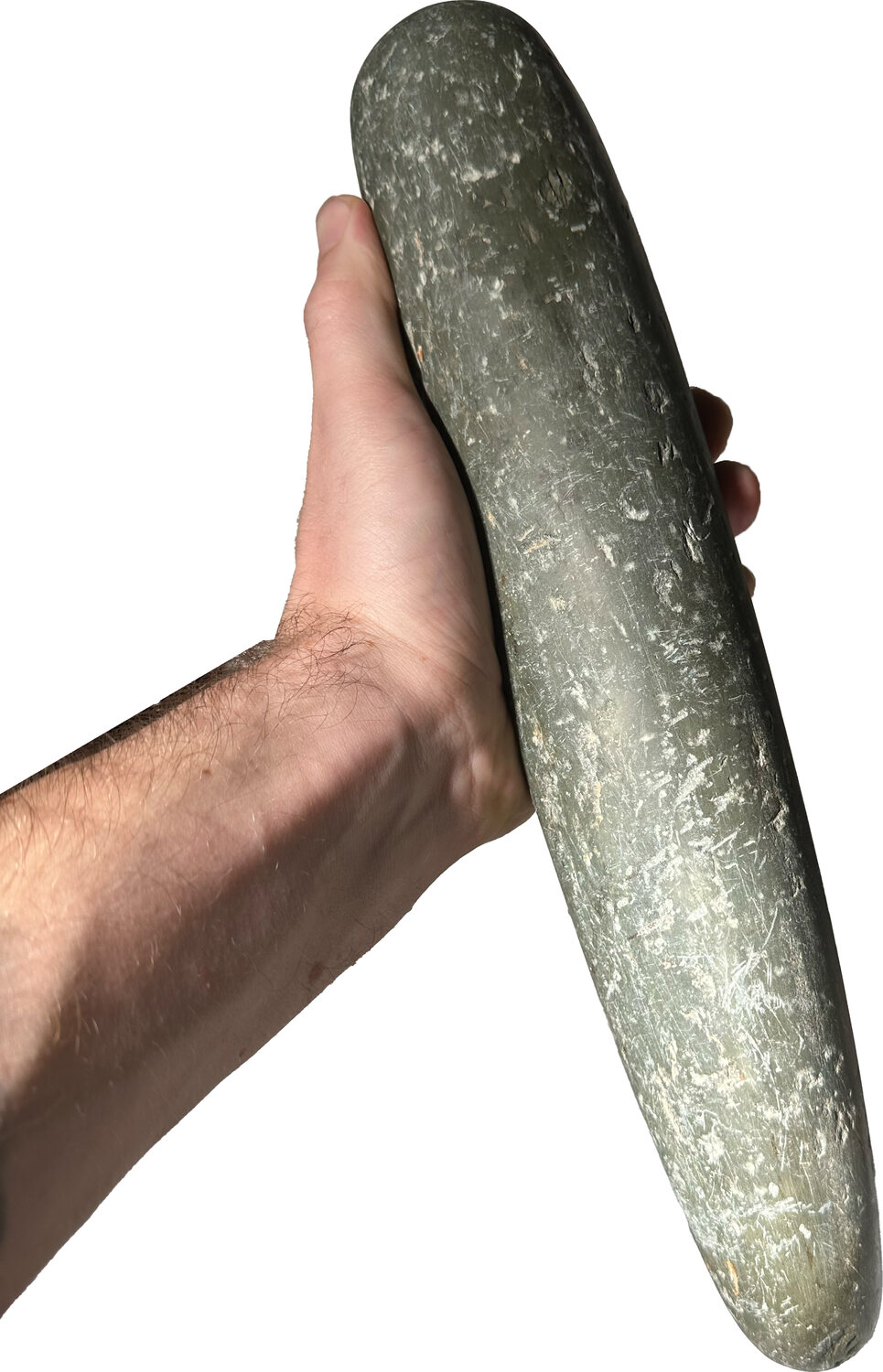 Large club-shaped sound stone lithophone, Stone Age collection, rarity ...