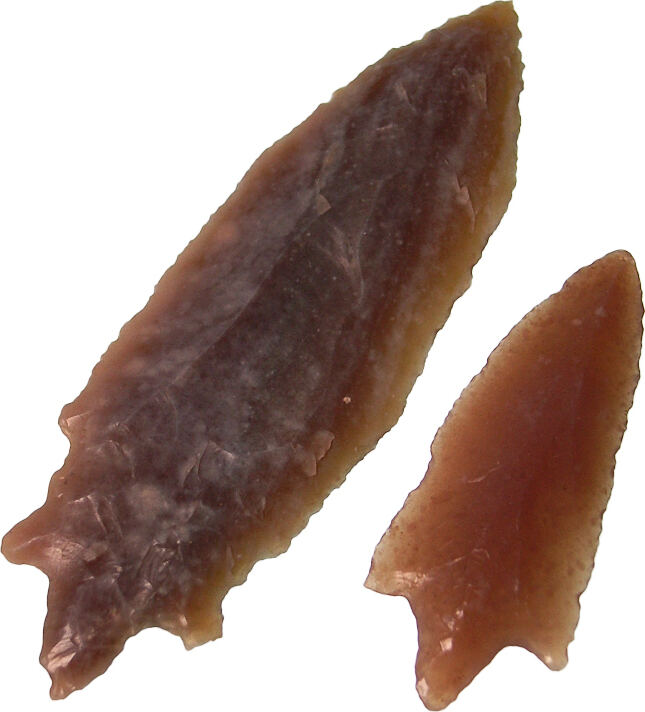 Magnificent specimens Stone Age flint arrowheads Neolithic Sahara Collection II | MA-Shops