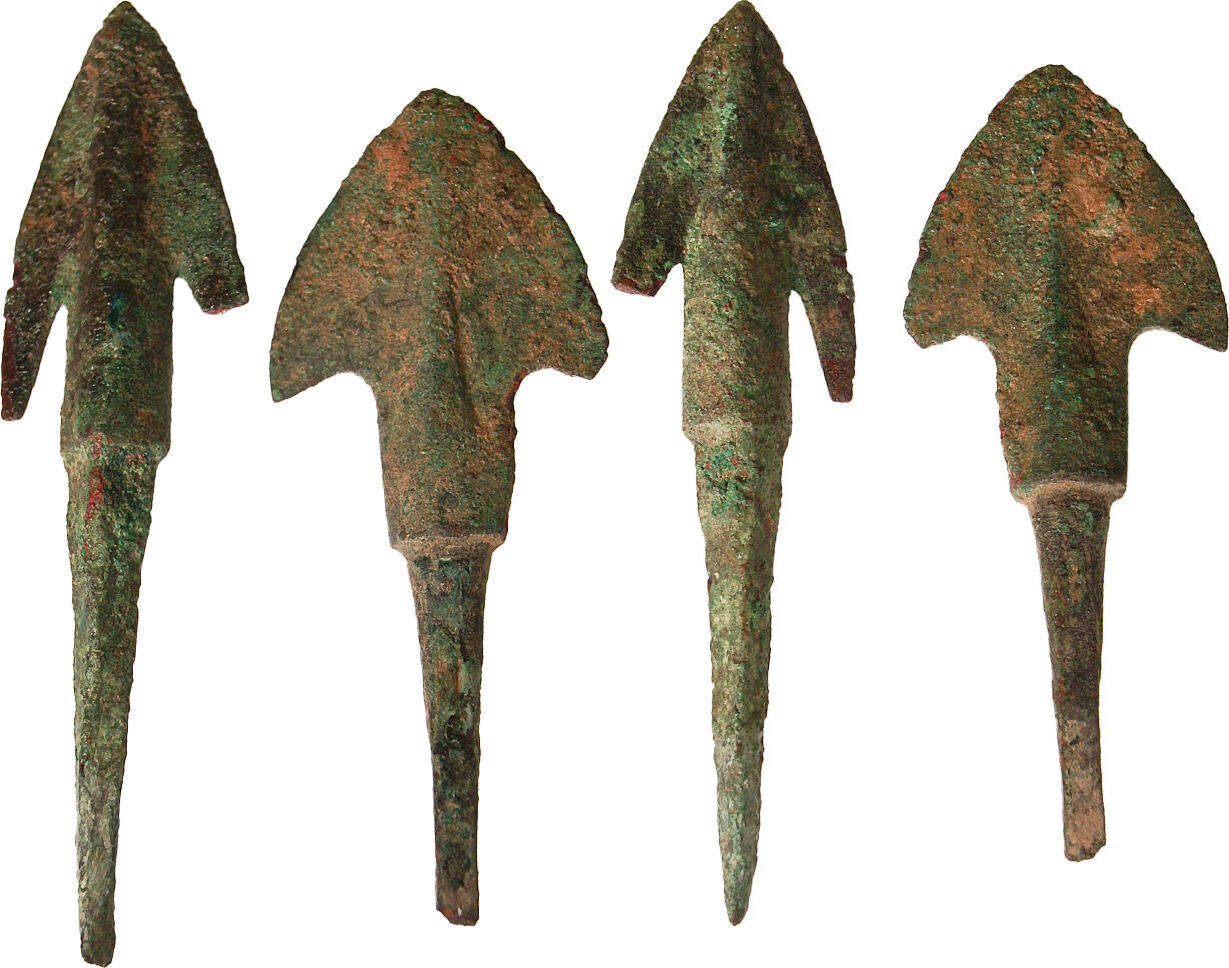 Bronze Age arrowheads Bronze Age ANTIQUES COLLECTION War weapons ...