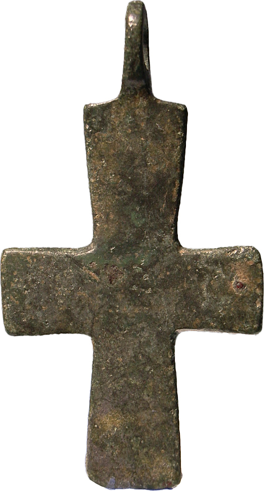 Rare Byzantine cross pendant, RELIC CROSS with ornaments, late ...