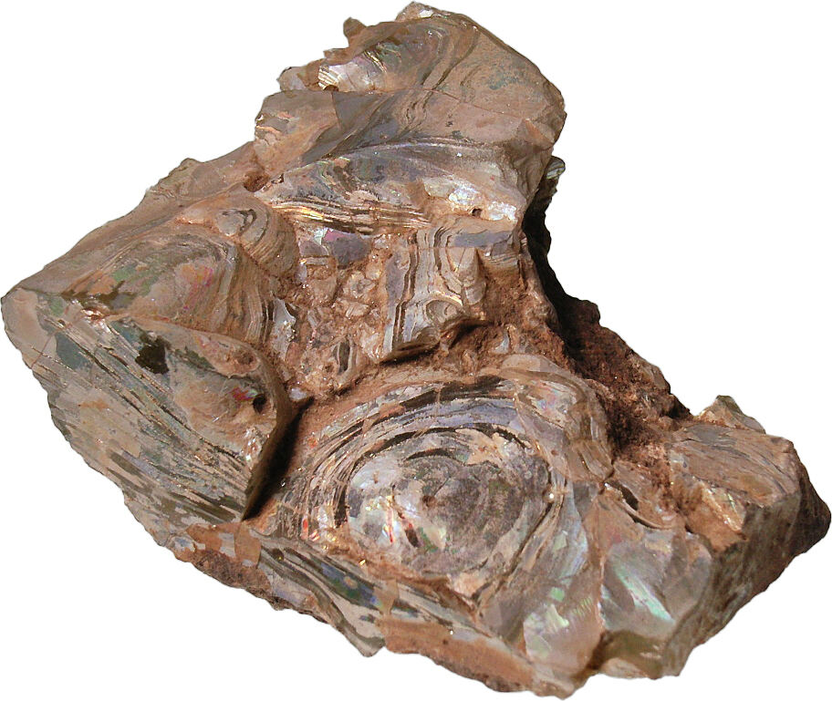 Roman glass fragments, iridescent, estate from France, Roman collection ...