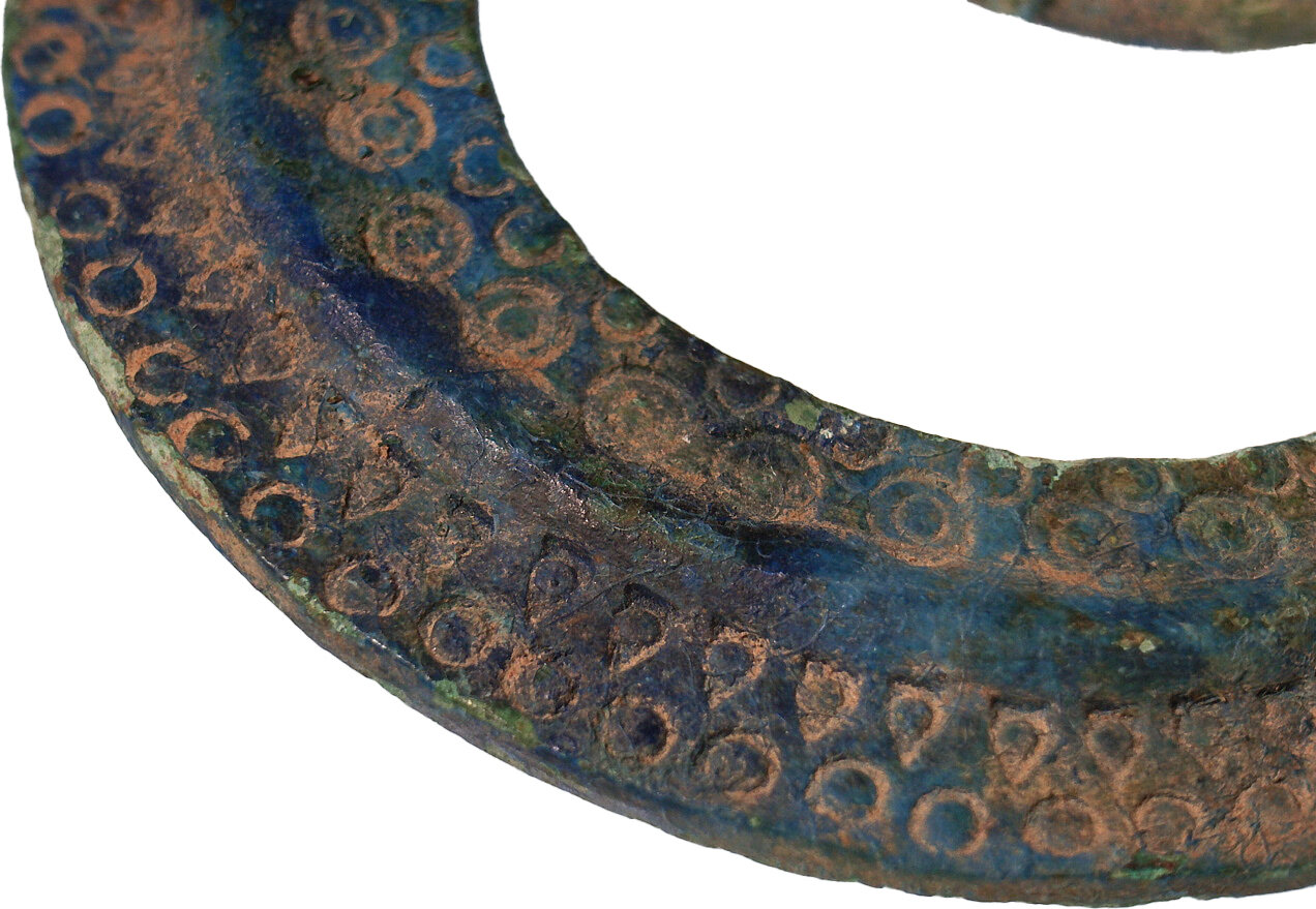 Large Viking Omega fibula with rich sun decoration, Norman collection ...