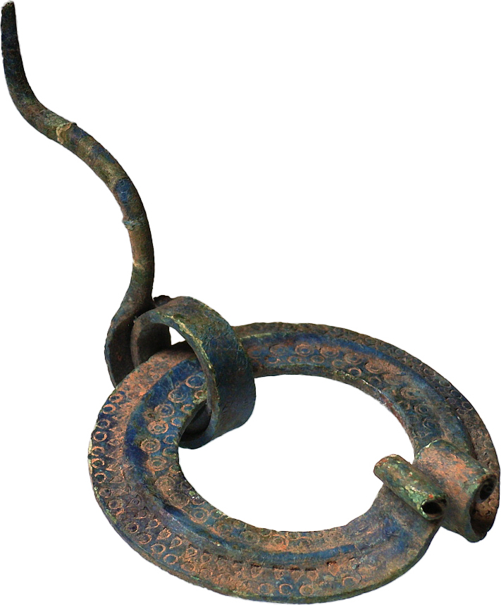 Large Viking Omega fibula with rich sun decoration, Norman collection ...