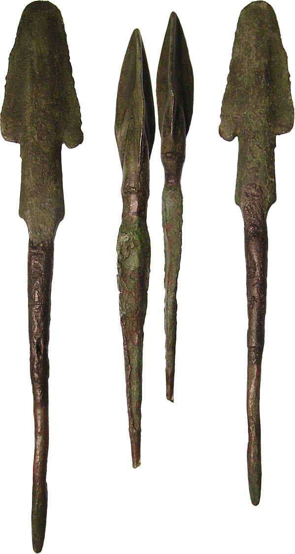 Bronze Age arrowheads, throwing spearhead, EXCELLENT ANTIQUE COLLECTION ...