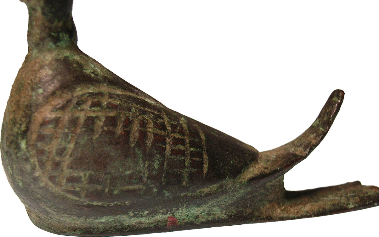 Roman peacock appliqué made of bronze animal fitting ROMAN ANCIENT ...