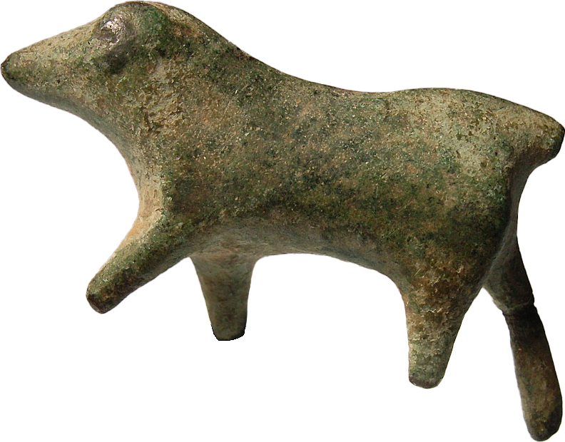 Roman-Celtic Wild Boar Animal Bronze Figure Antique 1st Century BC ...