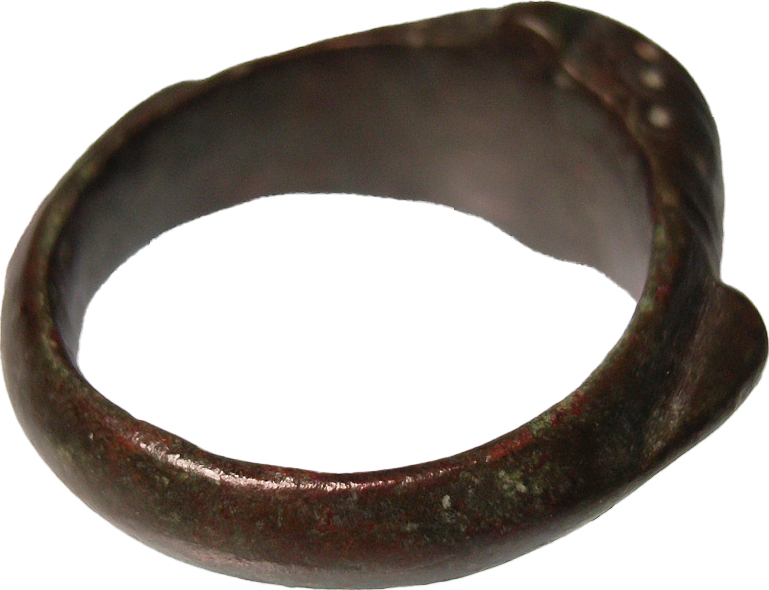 Roman finger ring with eye decoration Roman collection men's ring made ...