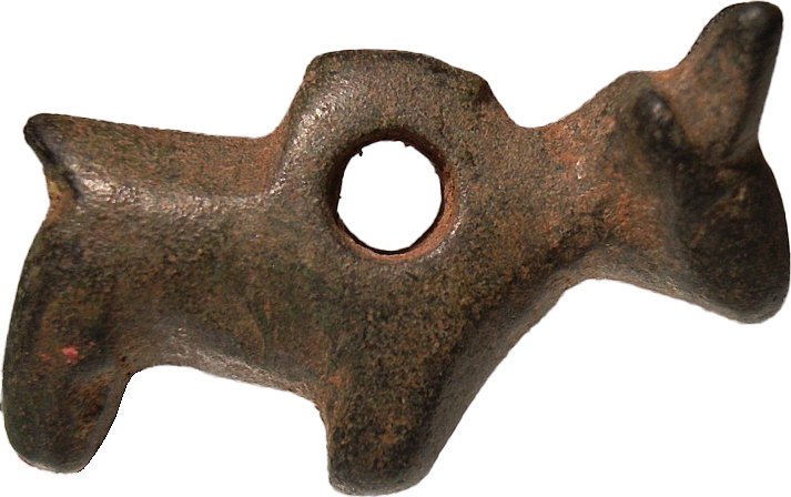 Bronze Age bull jewelry pendant made of bronze, Ancient Bronze Age ...