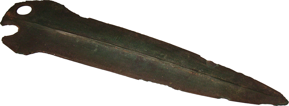 Dagger blade from the Bronze Age from southern Germany antique Celtic ...