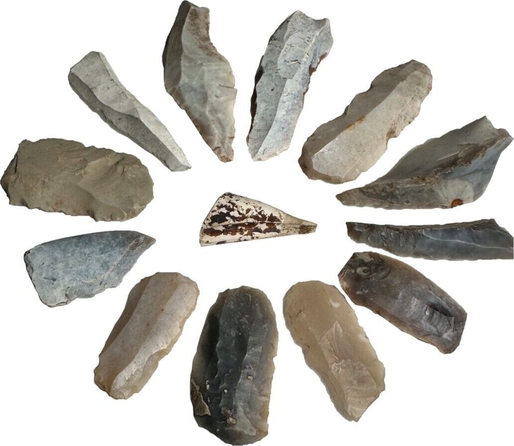 Stone Age Collection: Drills, flint blades,... Stone Age in DENMARK ...