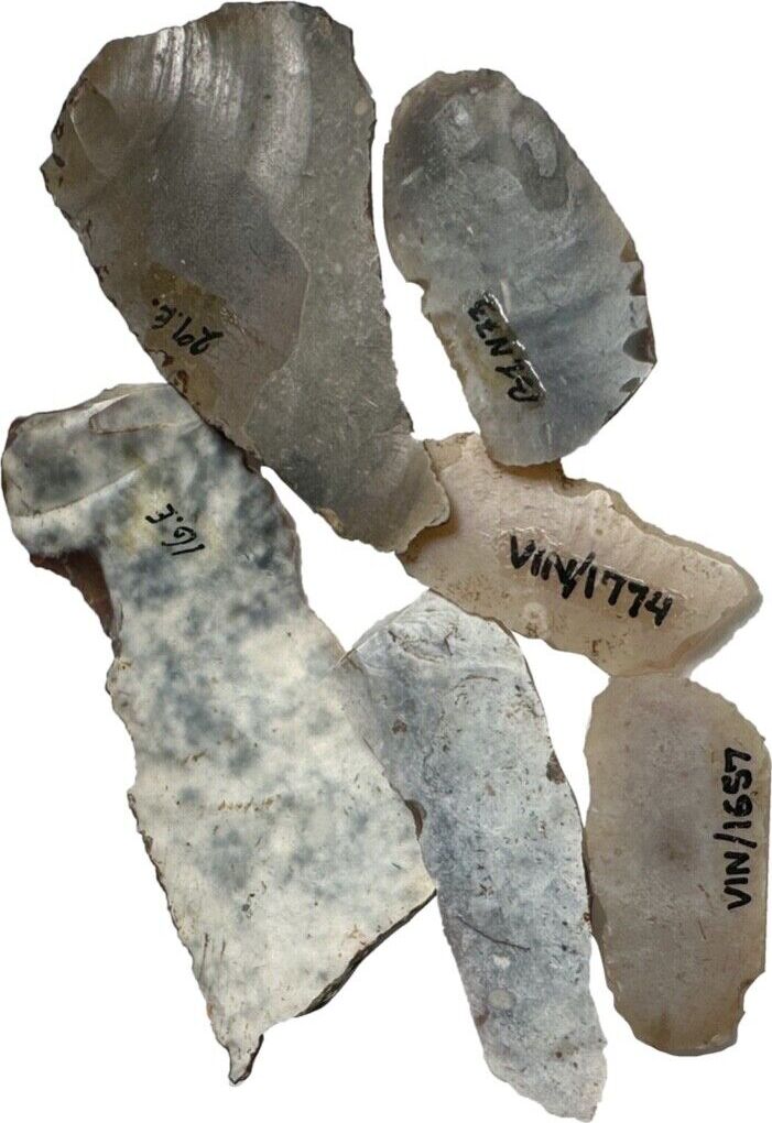 Stone Age Collection: Drills, flint blades,... Stone Age in DENMARK ...