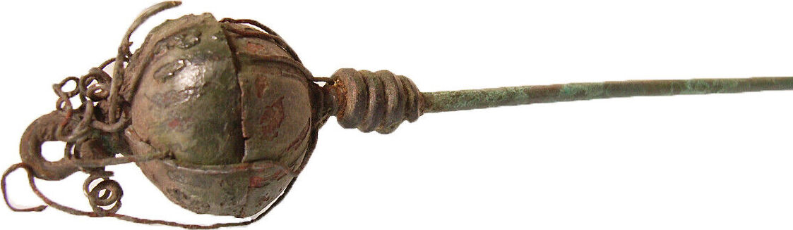 Ball decoration: Intact Roman robe pin, nice quality, RÖMER rare II ...