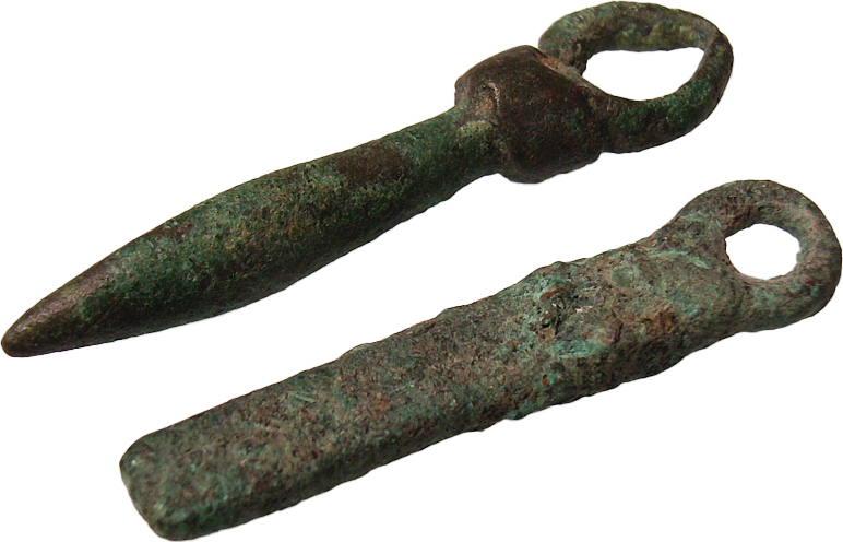 Roman fertility phallus pendant group in very nice quality antique ...