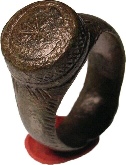 Middle Ages Finger Ring Epoch of the Crusaders Ancient Middle Ages ...