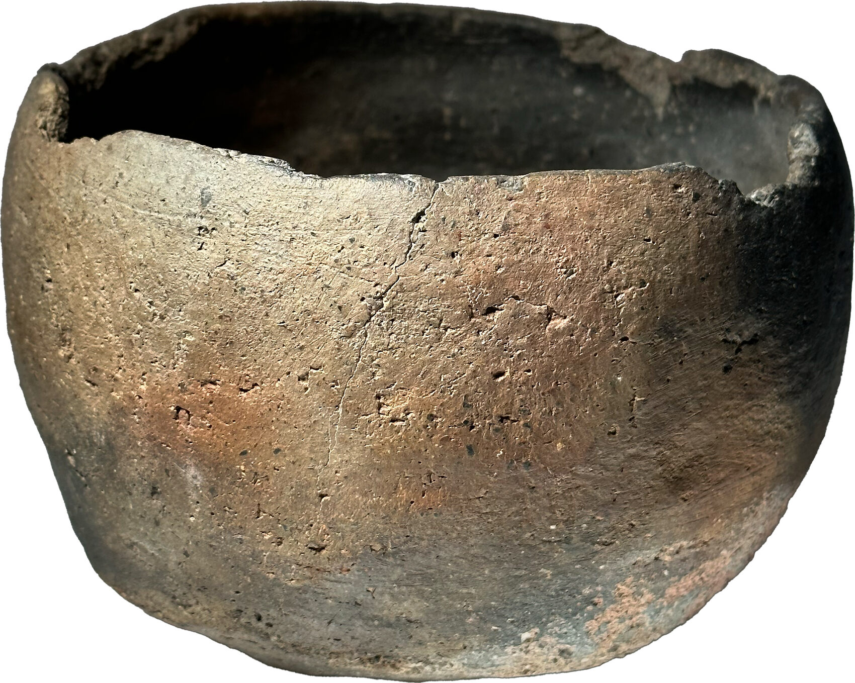 Large ceramic vessel food bowl Neolithic Africa South Sahara Stone Age ...