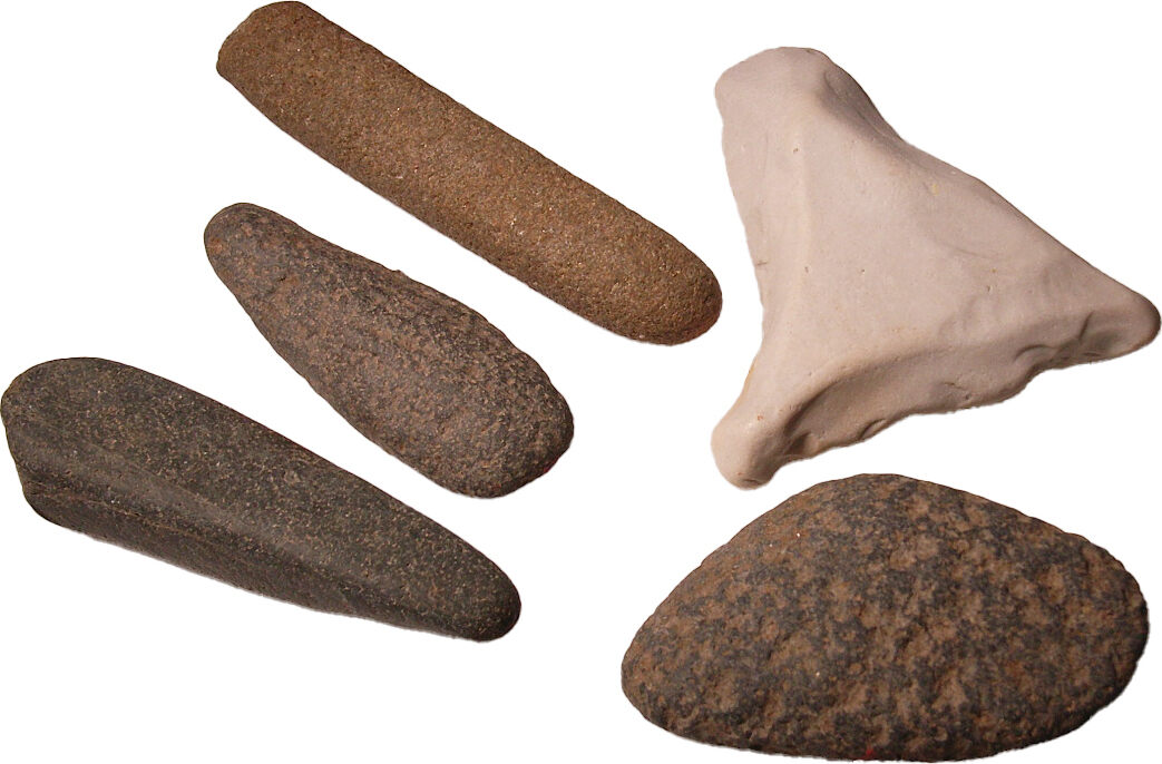 Neolithic Ertebølle culture Stone Age collection, blades and flint tools | MA-Shops