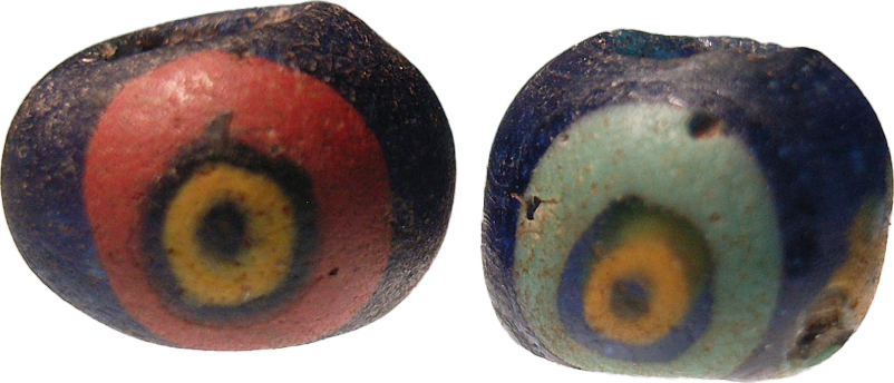 Roman eye beads jewelry beads made of glass, Romancollection rarity ...