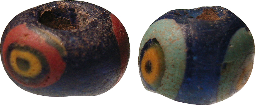 Roman eye beads jewelry beads made of glass, Romancollection rarity ...