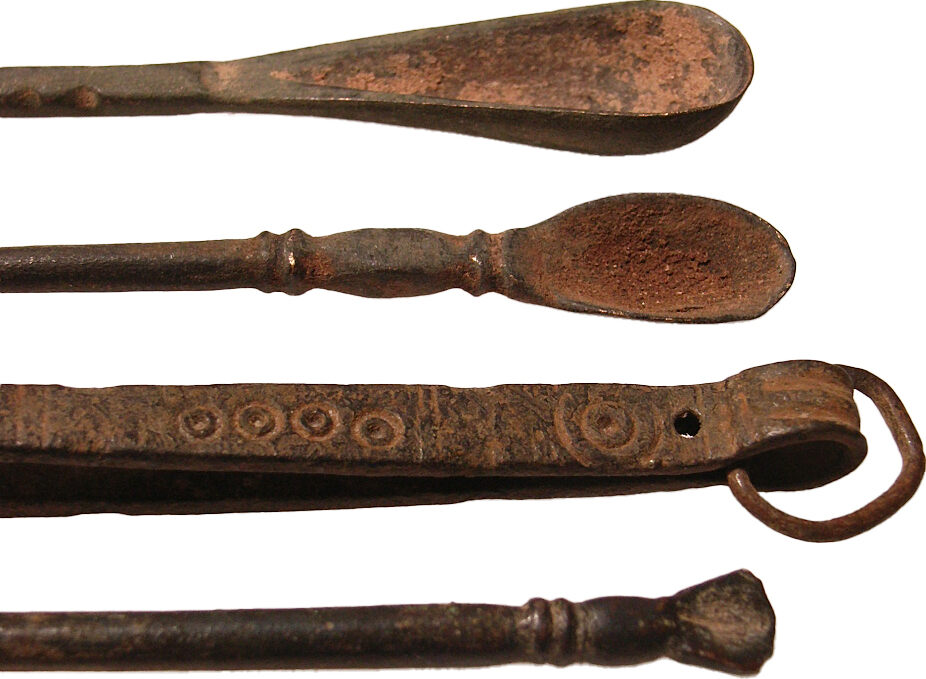 Roman doctor's cutlery group medical surgical tools spoon tweezers | MA ...